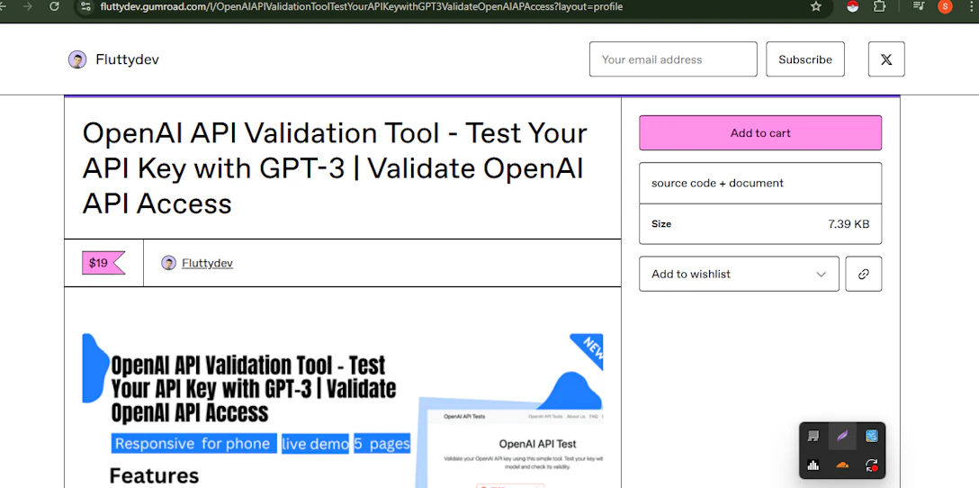 Secure OpenAI API Key Tester – No Server Required:Instantly validate ...
