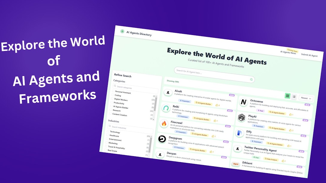 AI Agents Directory :Explore the World of AI Agents - Launched.io