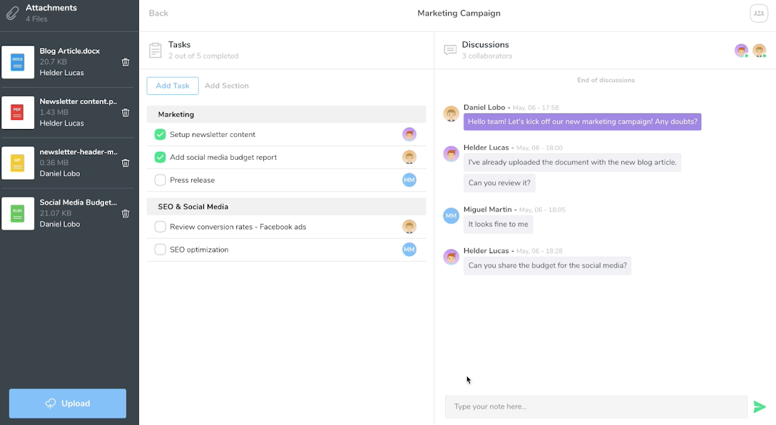 winio:The fastest way to sync your team with ongoing projects - Launched.io