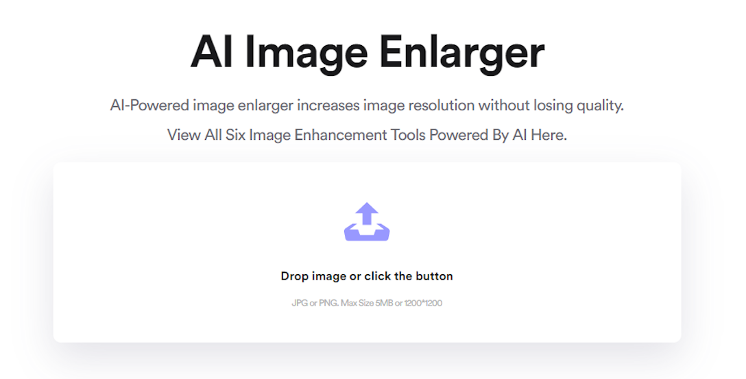 AI Image Enlarger:Enlarge and upscale images without losing quality - Launched.io