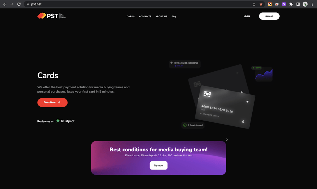 PST.NET:Fast, secure and convenient online purchases and media buying ...