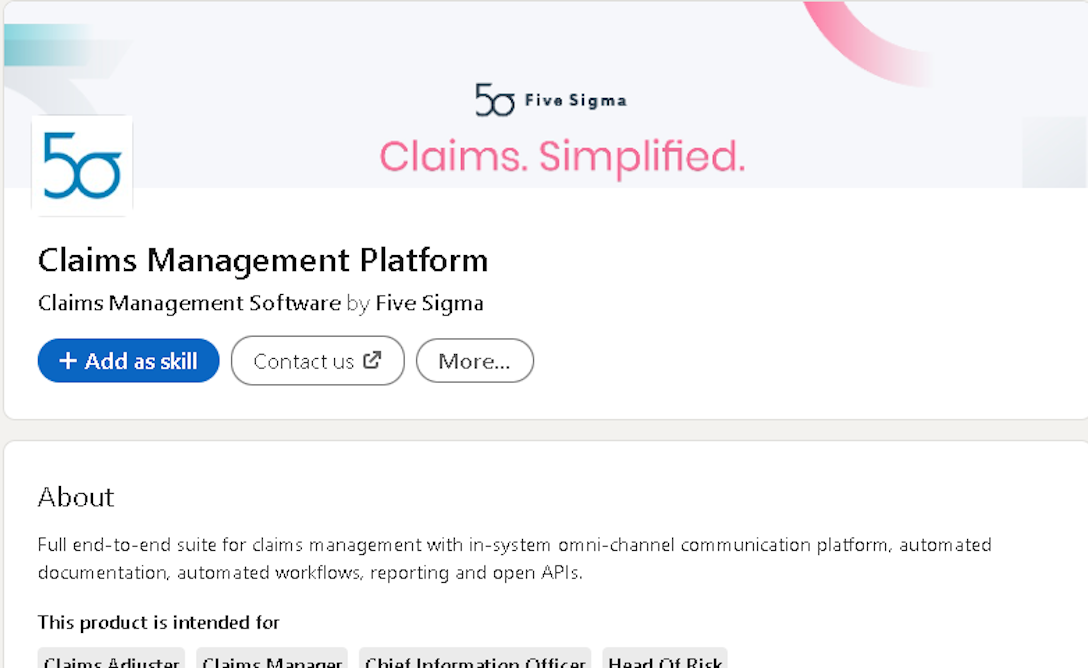 Claims Management Platform:Full end-to-end suite for claims management ...