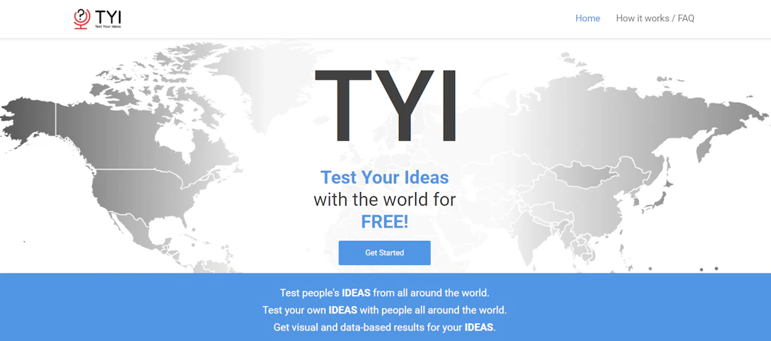 Test Your Ideas:Test Your Ideas is a website where you can evaluate ...