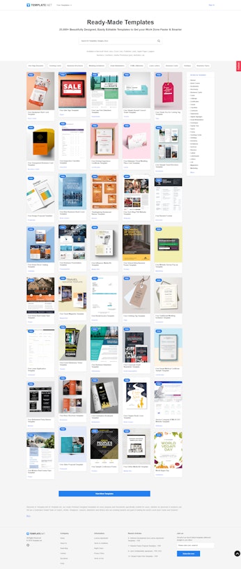 Ready-Made Templates:At Template.net we create Premium Designs ...