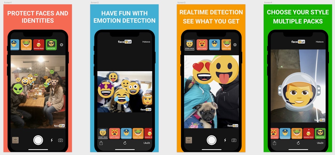 Faceout:face ut - emoji privacy camera - Launched.io