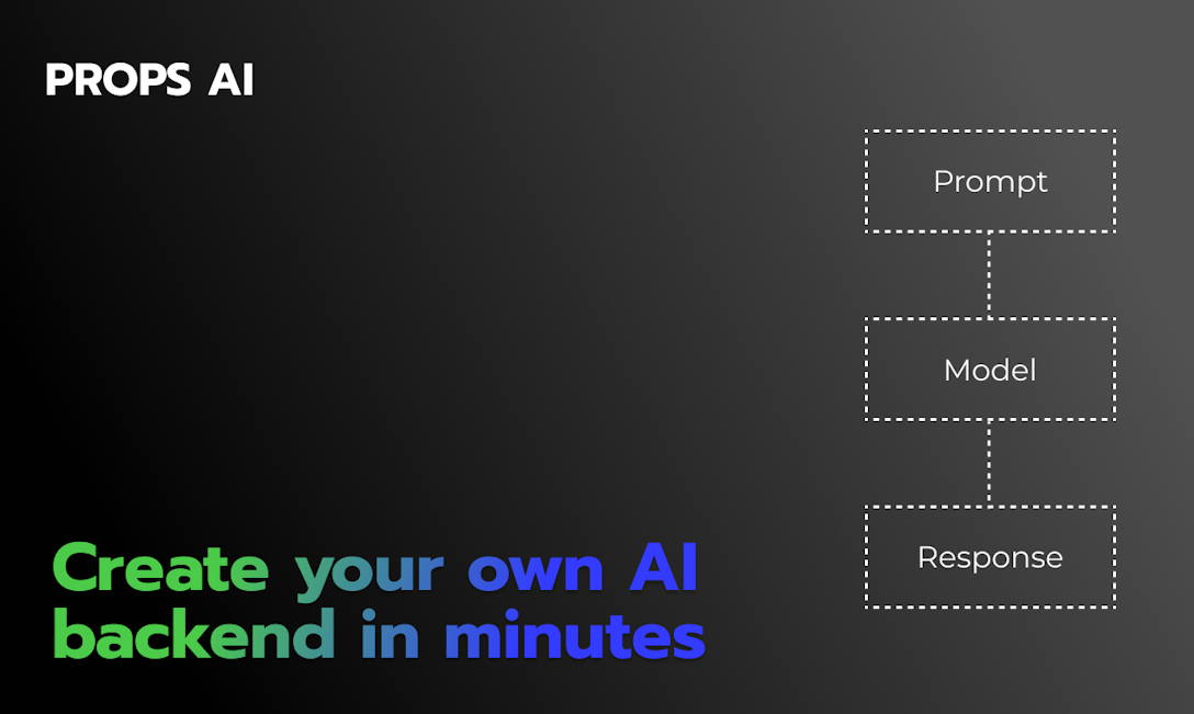 Props AI:The fastest way to add AI to your apps - Launched.io