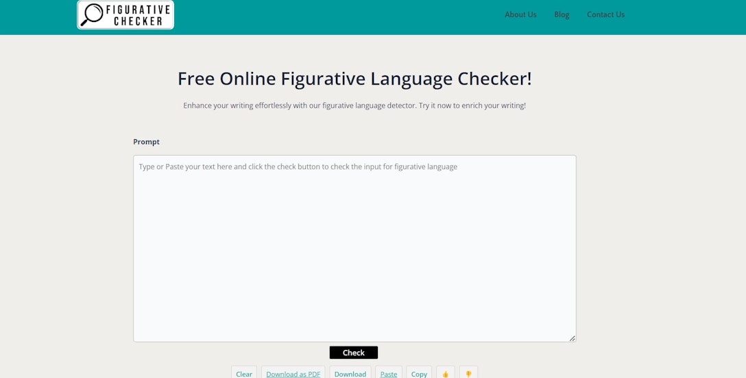 Figurative language checker:Easily find the figurative words in one ...