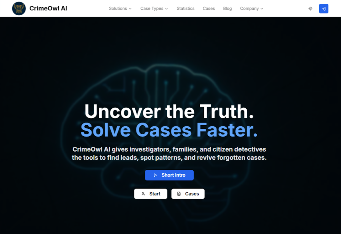 Cold Case AI:Cold Case AI gives investigators, families, and citizen detectives the tools to ...