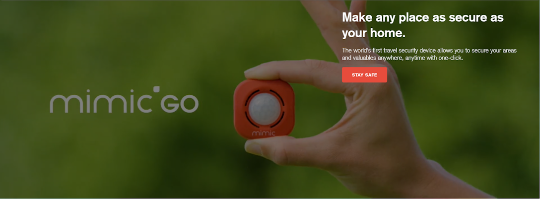 Mimic GO:The world’s first travel security device allows you to secure ...